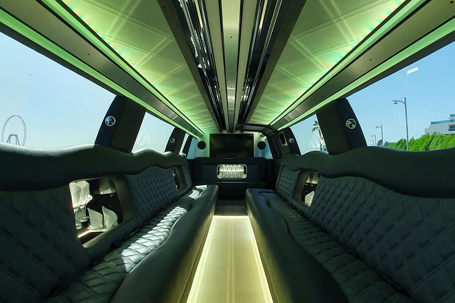 Ford Raptor Limousine - Stretch limo service - Dubai Exotic Limo